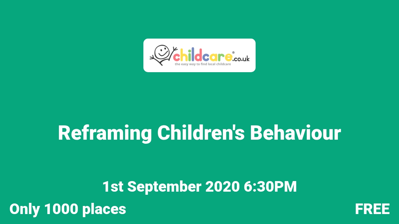 Reframing Children's Behaviour - Childcare.co.uk