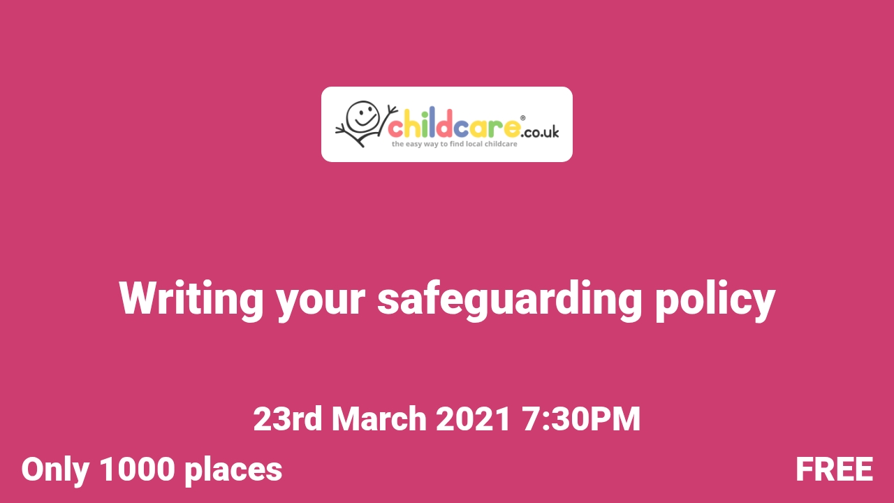 Writing your safeguarding policy - Childcare.co.uk
